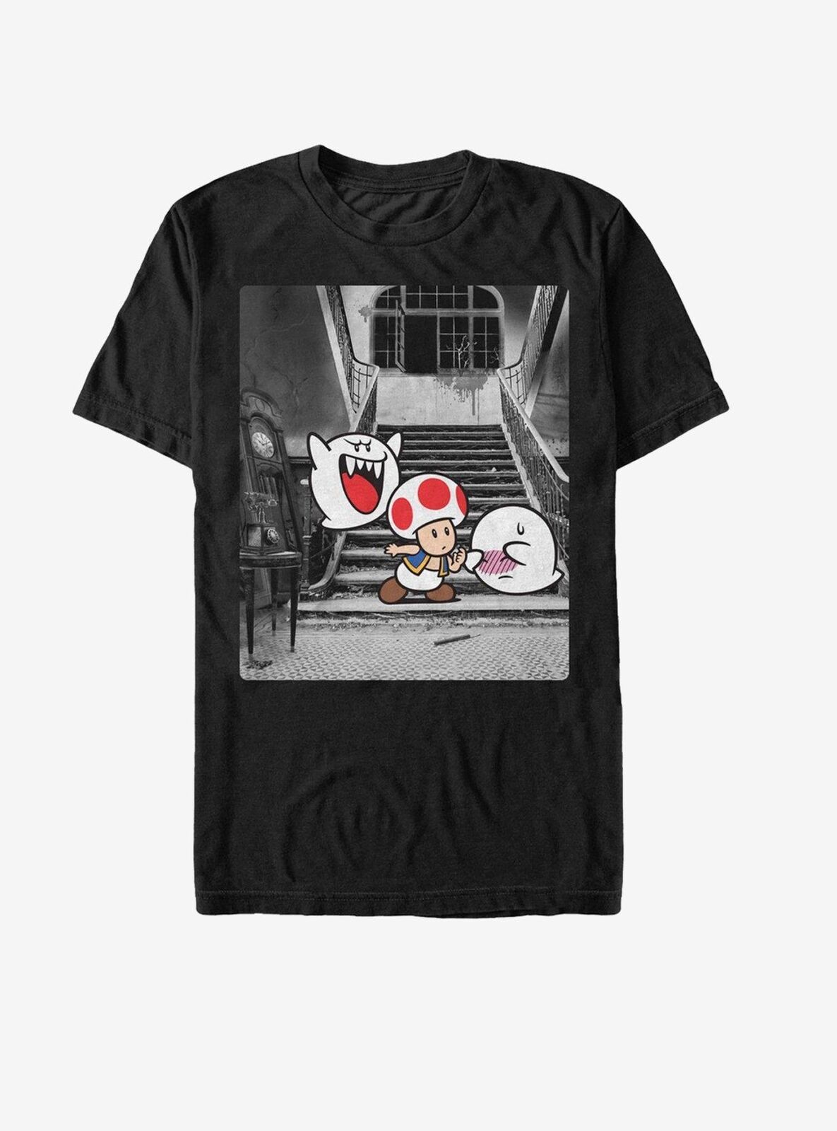 Nintendo Toad Meets a Boo T-Shirt - Walmart.com