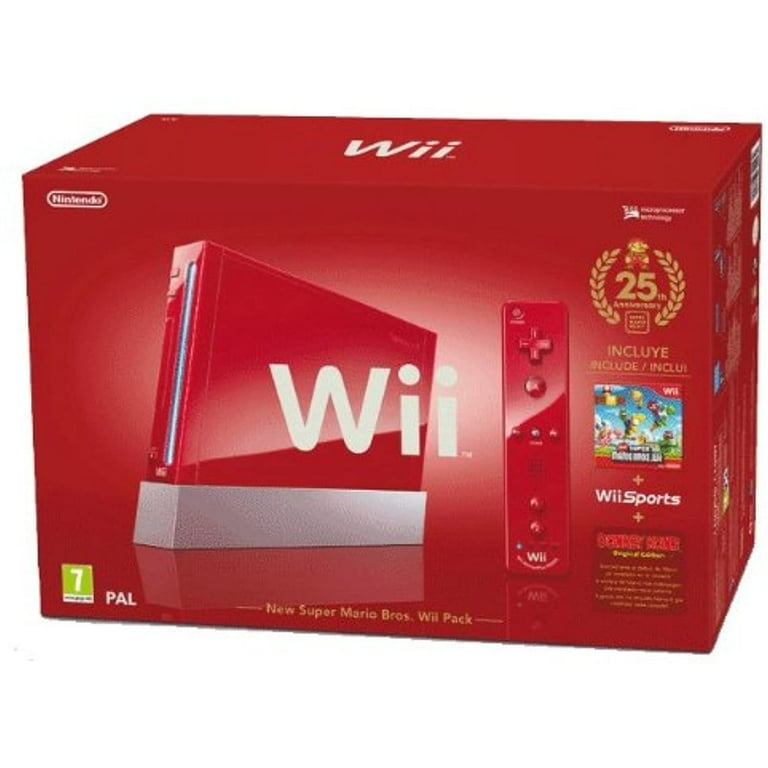 Red Wii Bundle Package