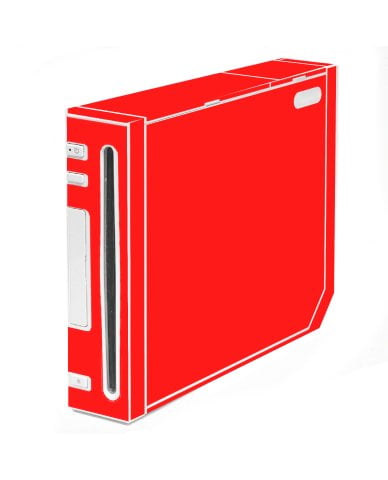 Nintendo Wii RED Console Skin - Walmart.com