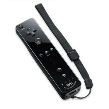 Nintendo OEM Remote Plus, Black, Refurbished, Official Wii Controller ...