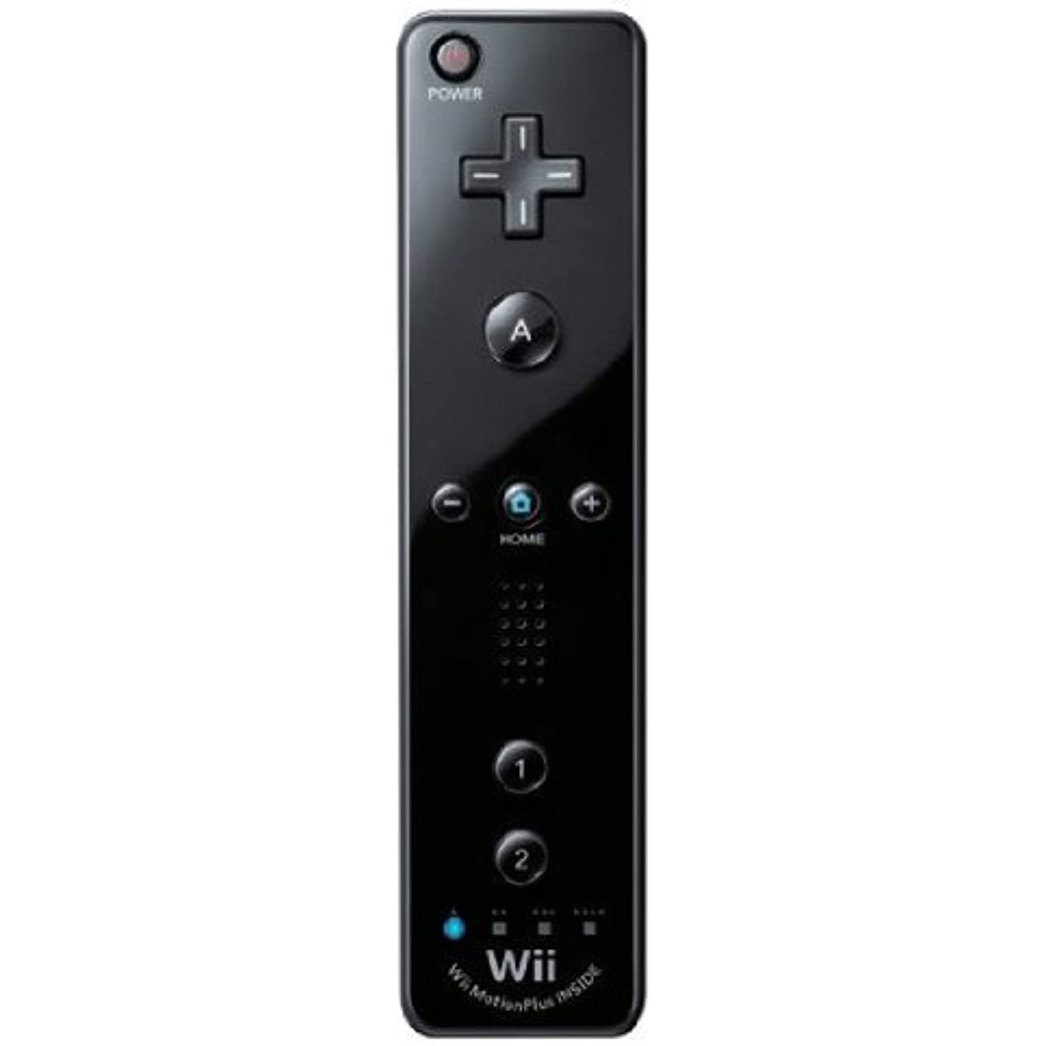 Nintendo Wii Remote Plus - Black - Walmart.com