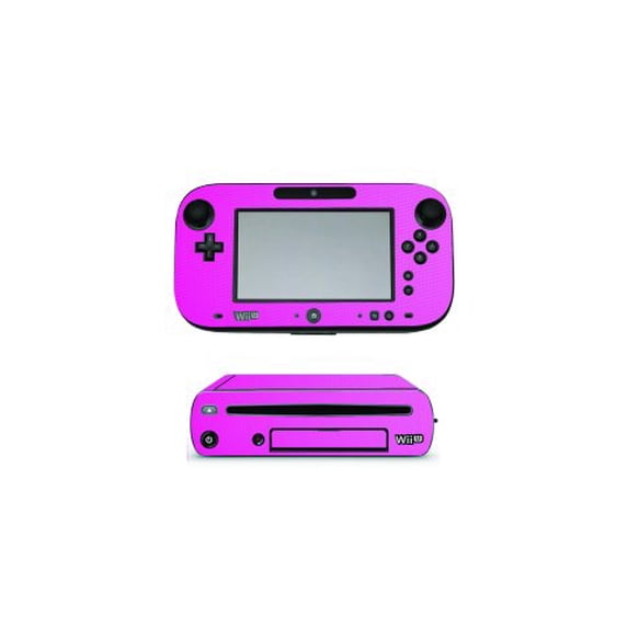 Nintendo Wii U PINK CARBON FIBER Console Skin - Walmart.com