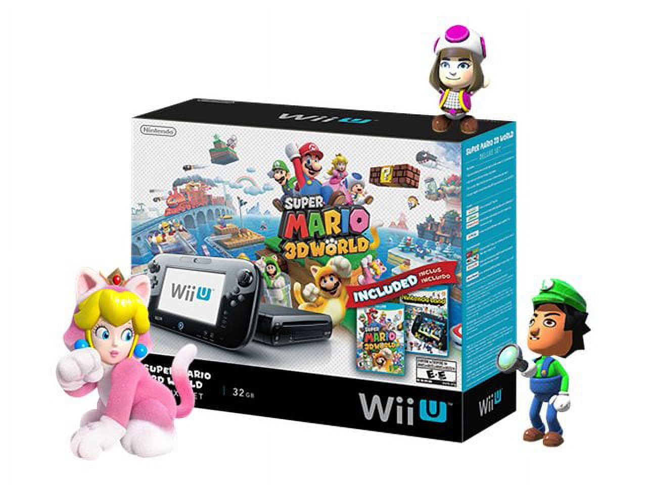 Nintendo Wii U - Super Mario 3D World Deluxe Set - game console - Full ...