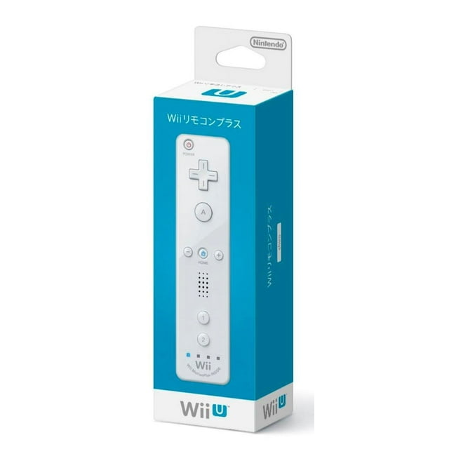 Nintendo Wii/Wii U Remote Plus Controller (Japanese Version) White ...