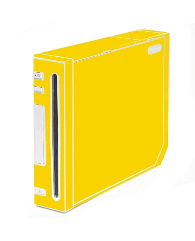 Nintendo Wii YELLOW Console Skin - Walmart.com