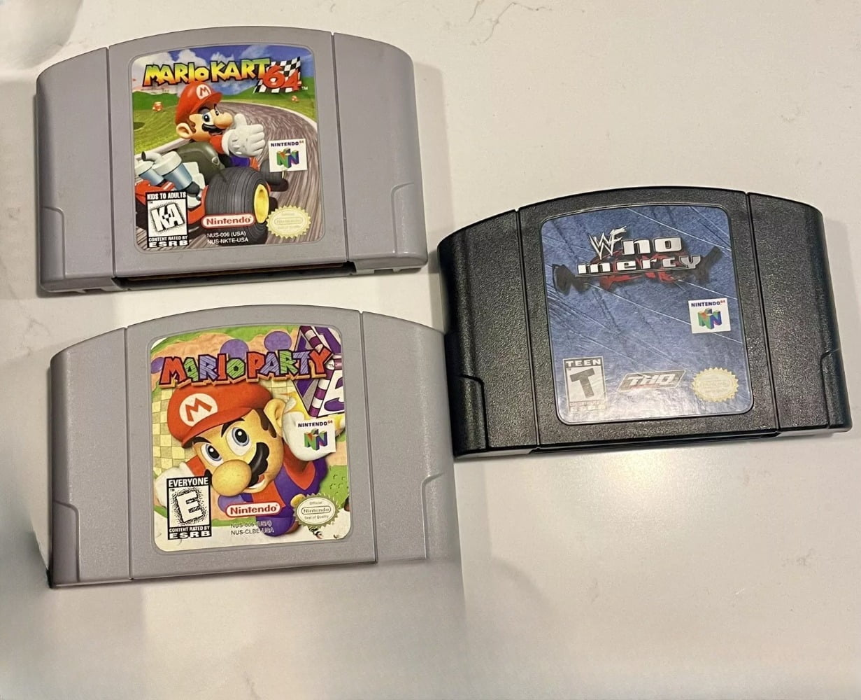 Nintendo n64 batch of 3 games - tested- - Walmart.com
