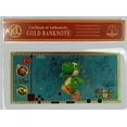 Nintendo's Yoshi Collectible 24k Gold Foil Dollar Banknote - Walmart.com