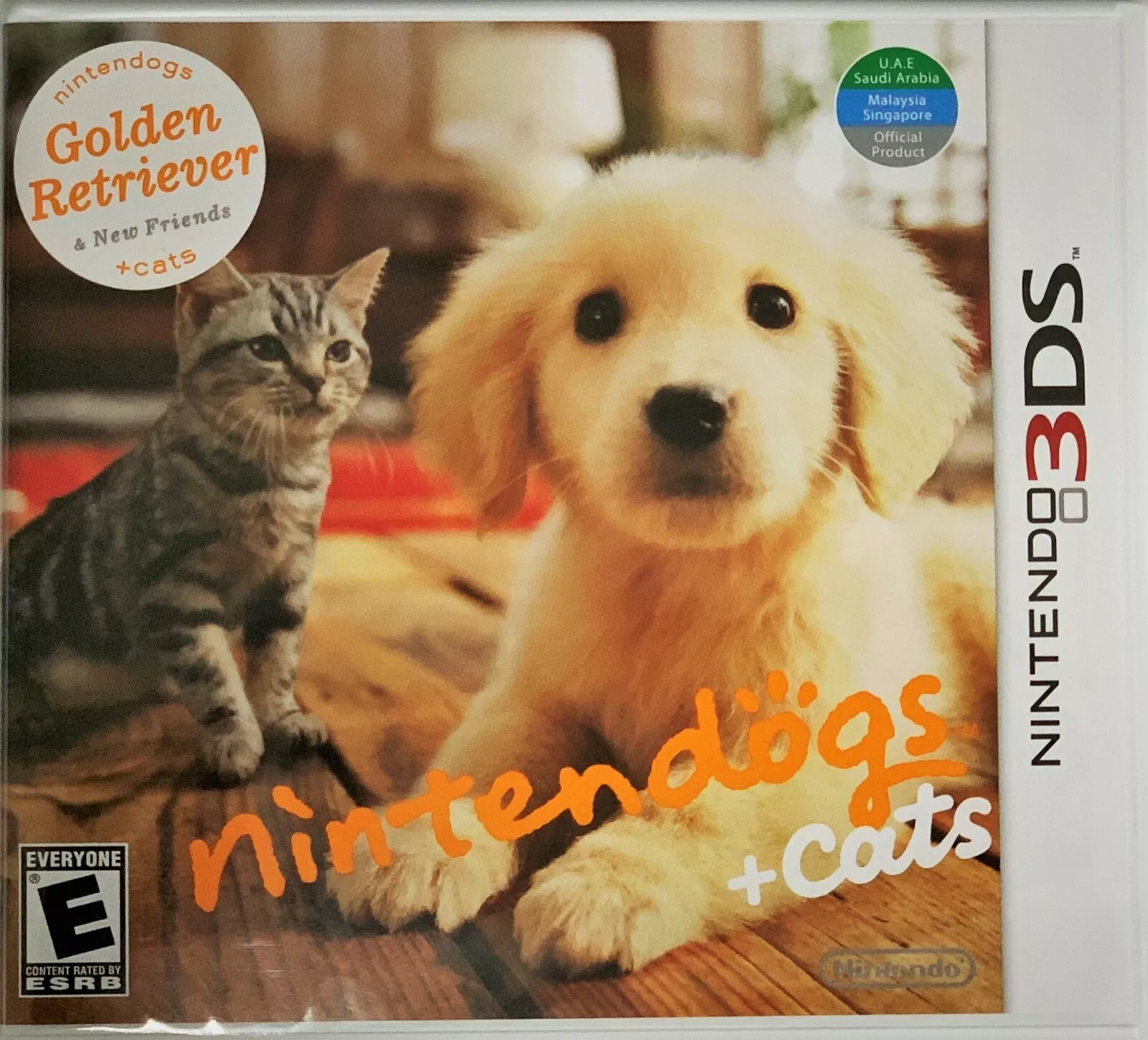 Nintendogs + Cats: Golden Retriever and New Friends (World Edition ...