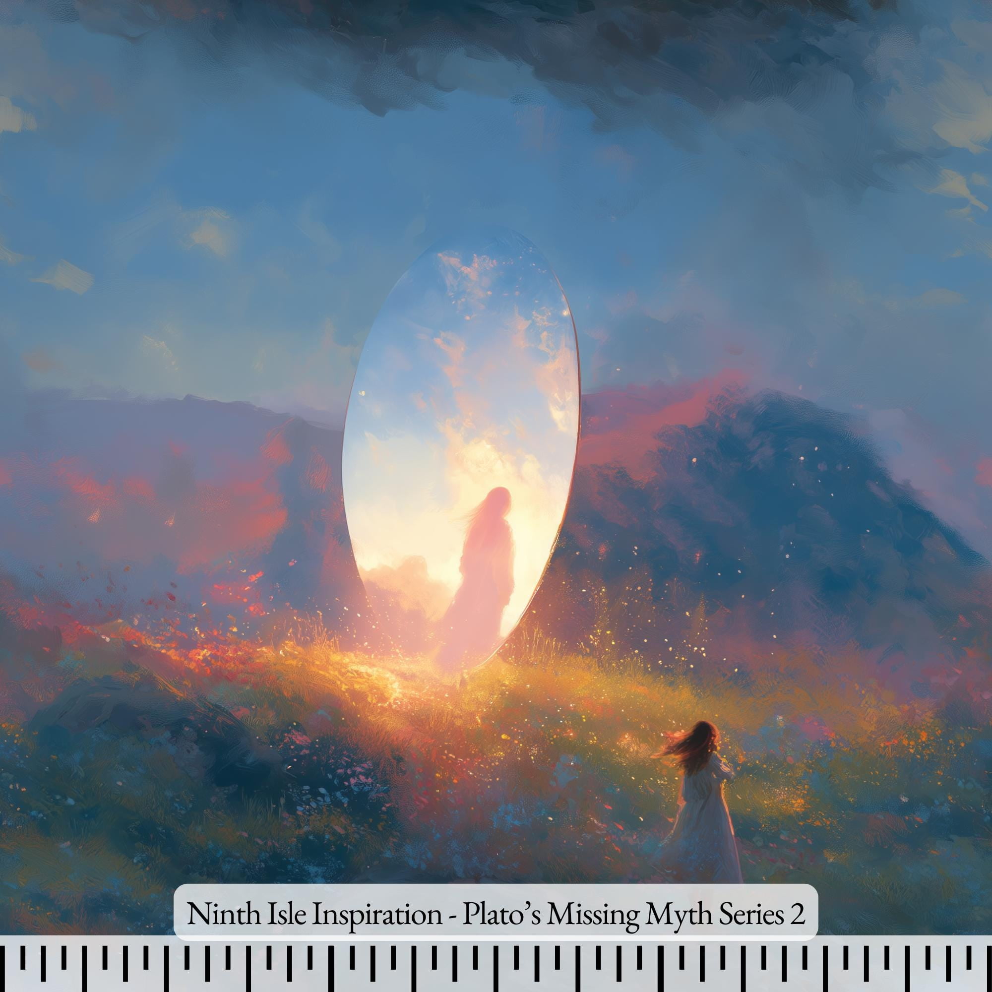 Ninth Isle Inspiration - Plato's Missing Myth Series - 100% Rayon ...