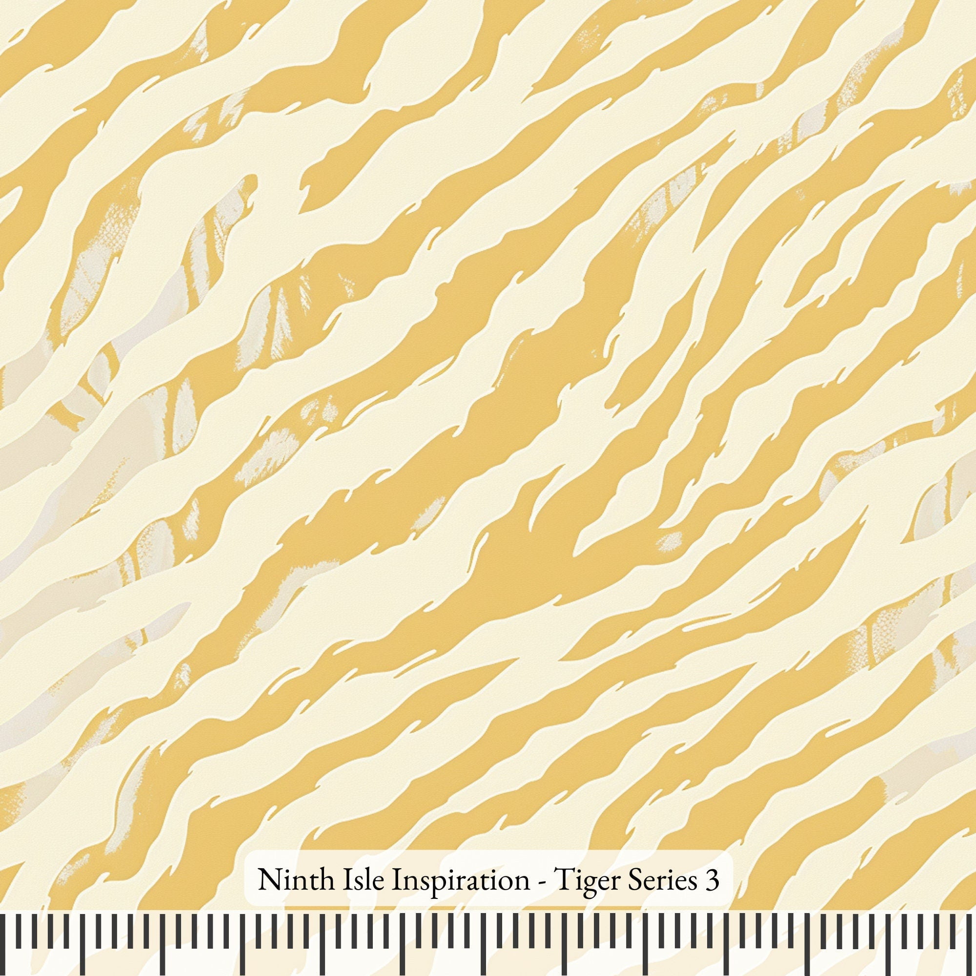 Ninth Isle Inspiration - Tiger Series - 100% Rayon Fabric By The Yard ...
