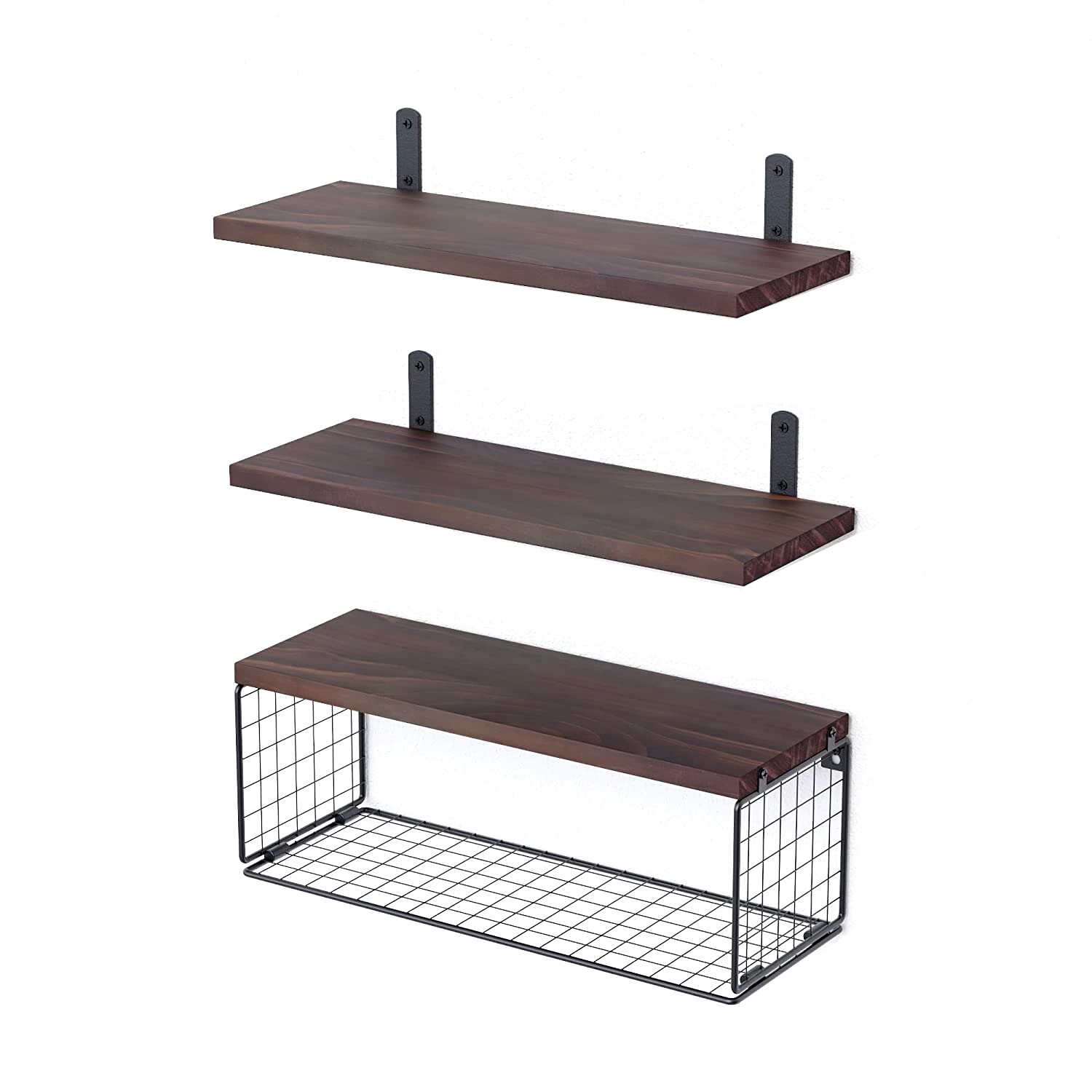 NintyFive Bathroom Shelf Over Toilet, Floating Bathroom Shelf Wall ...