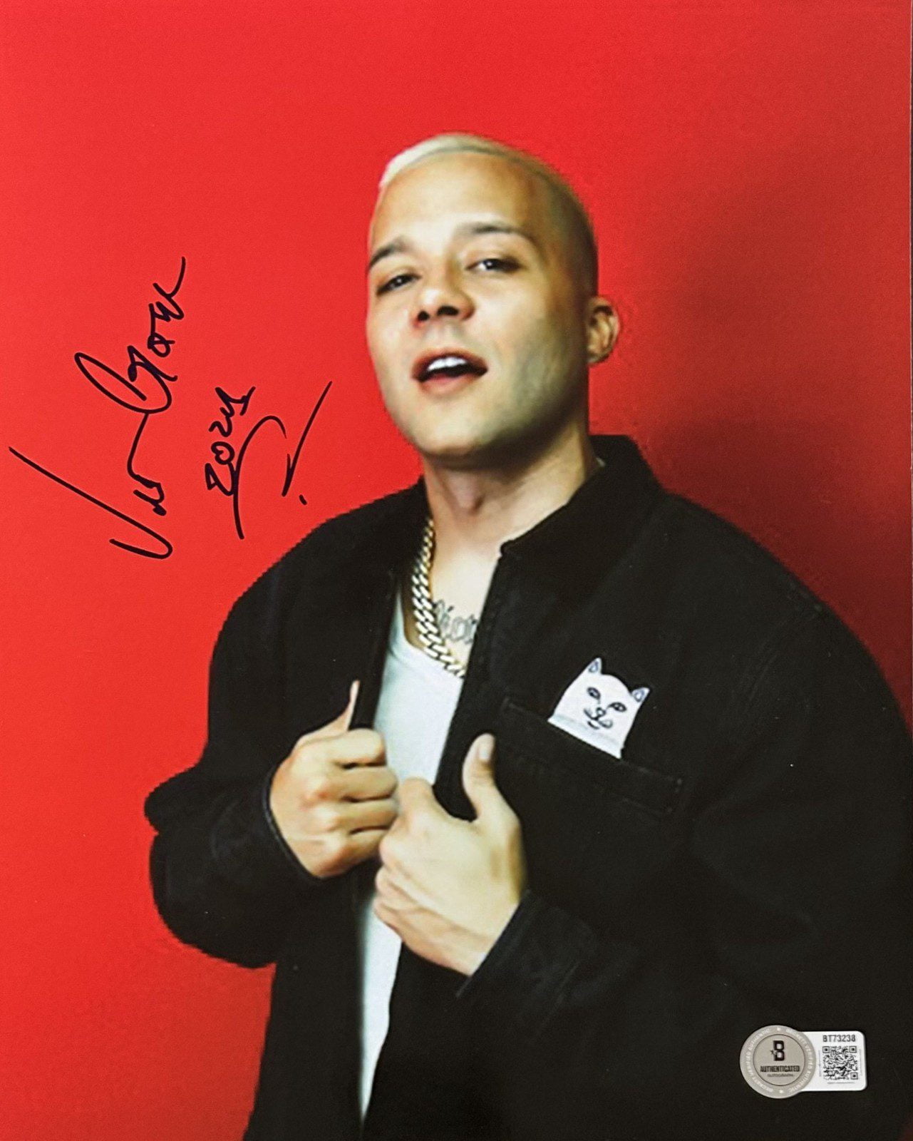 Nio Garcia Signed Autograph 8x10 Beckett Puerto Rican Singer - Walmart.com