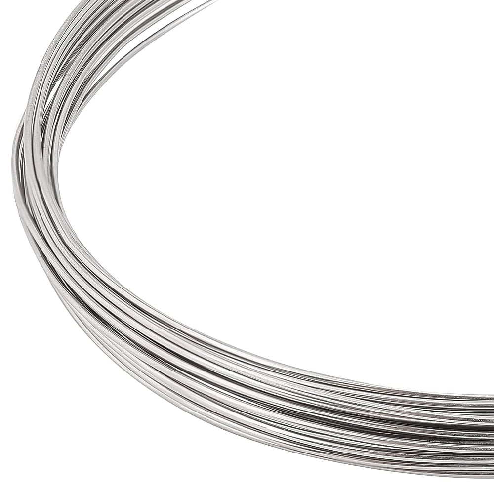 Niobium Wire Round Raw(Unplated) 20 Gauge 0.8mm about 16.40 Feet(5m ...