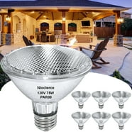 BAOMING MR16 5W LED Bulb, Warm White GU5.3, Non-Dimming 12V Landscape ...