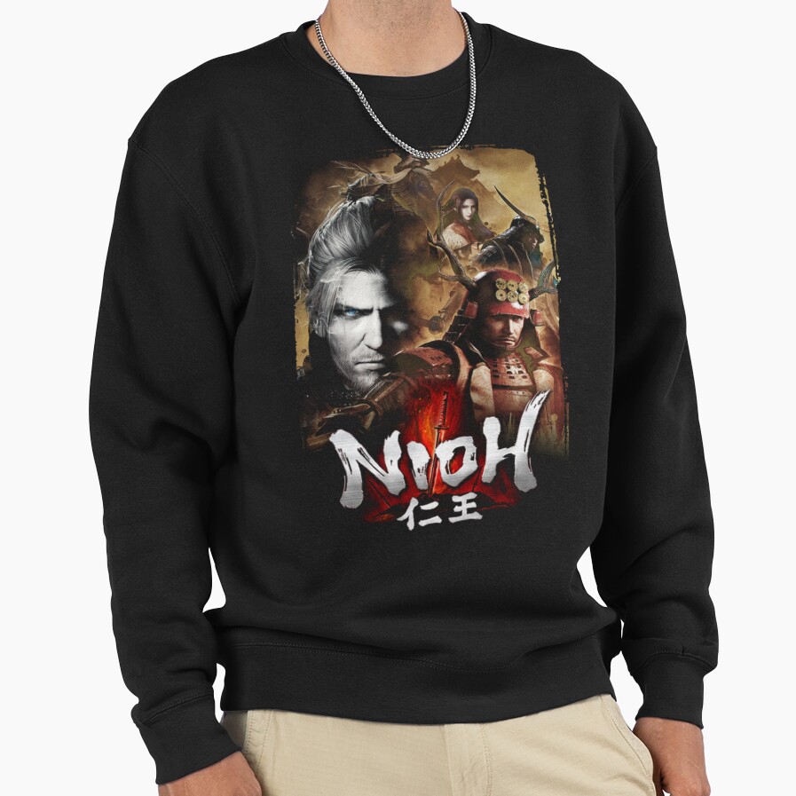 Nioh Samurai Souls Like Video Game Retro Aesthetic Graphic Vintage Tee ...