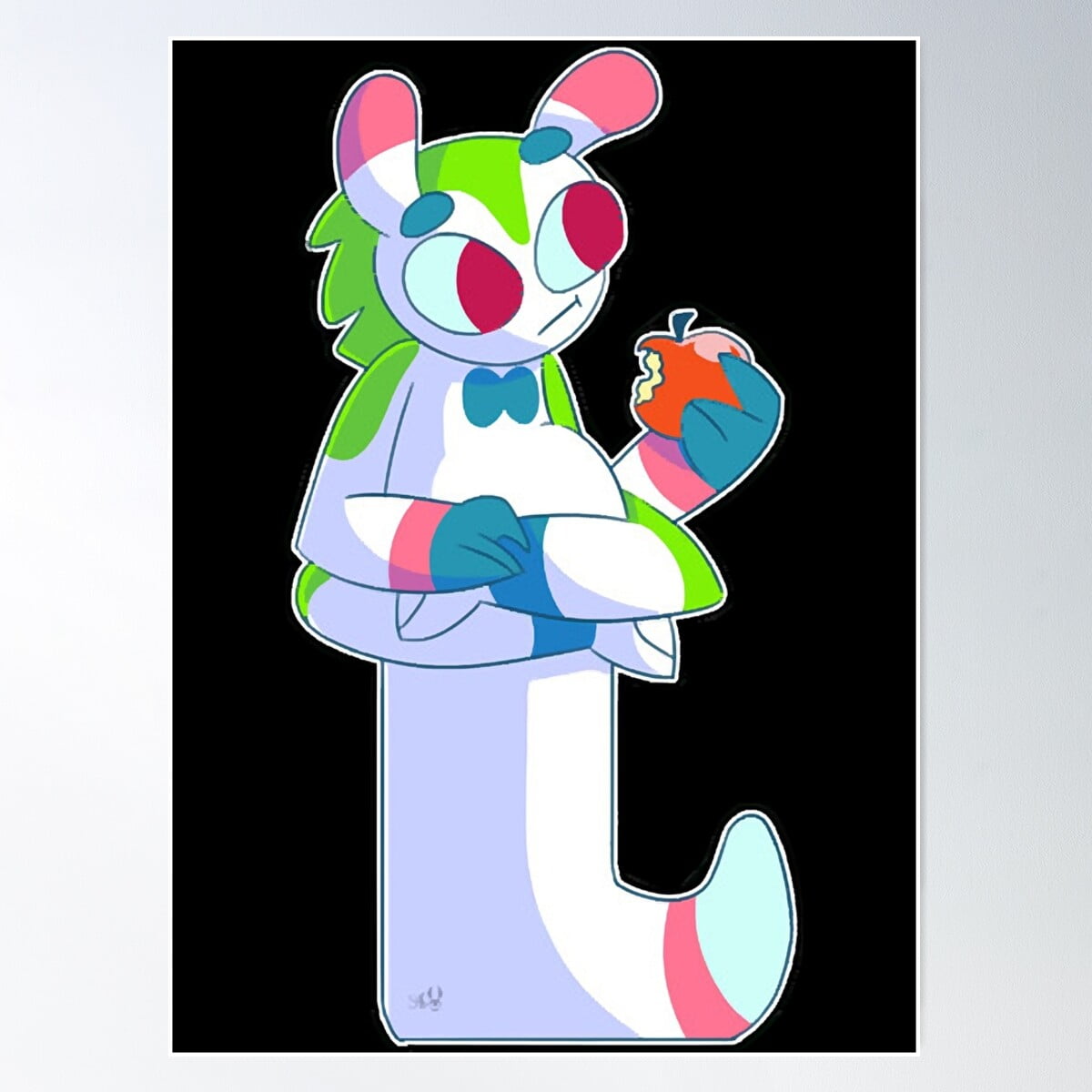 Nion Alien Design Poster Wall Art, Modern Wall Decor For Living Room ...