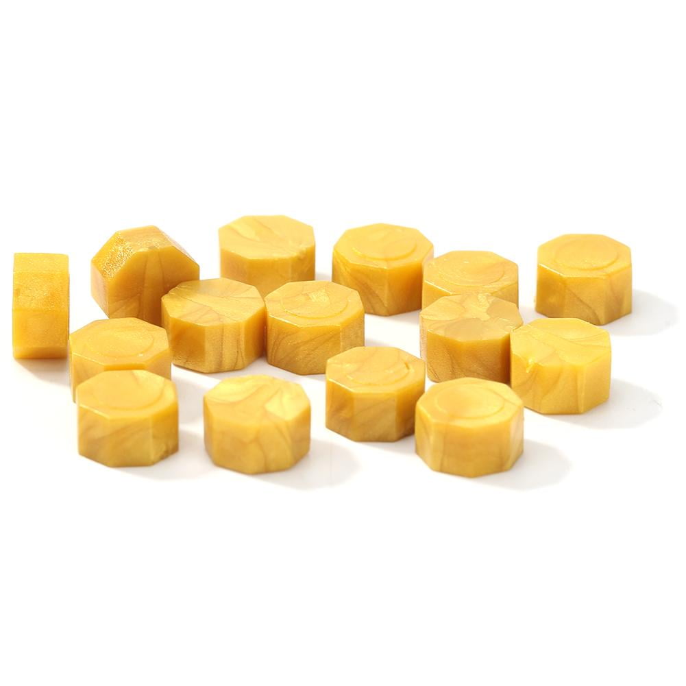 Niovtt 100pcs Vintage Octagon Wax Seal Stamp Tablet Pill Bead Wedding ...