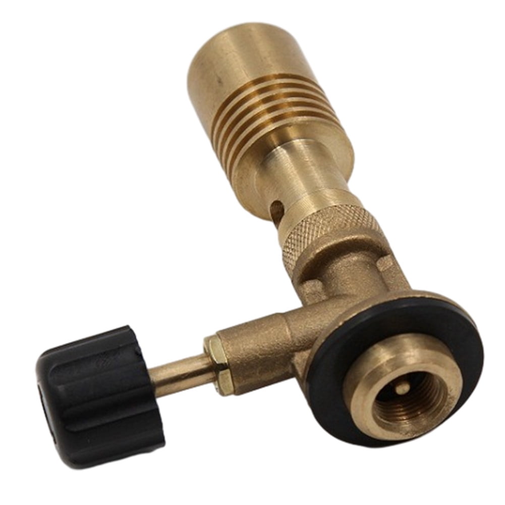 Niovtt Brass Flame Butan Gas Burner Portable Lightweight for Outdoor ...