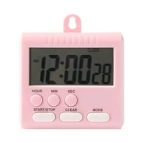 Runleader Quad Countdown Digital Kitchen Timer LCD 12/24H Clock Loud ...