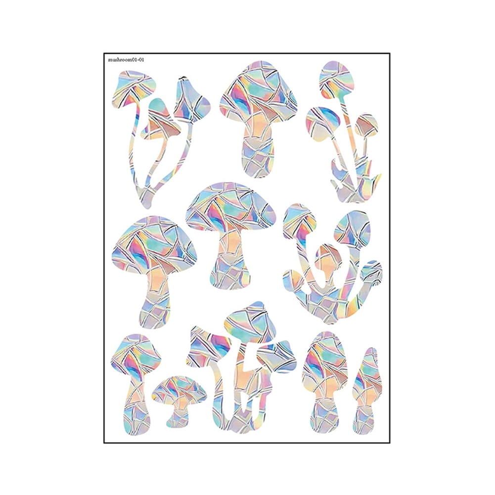 Niovtt Electrostatic 3D Window Films Creative Chic Window Decals ...