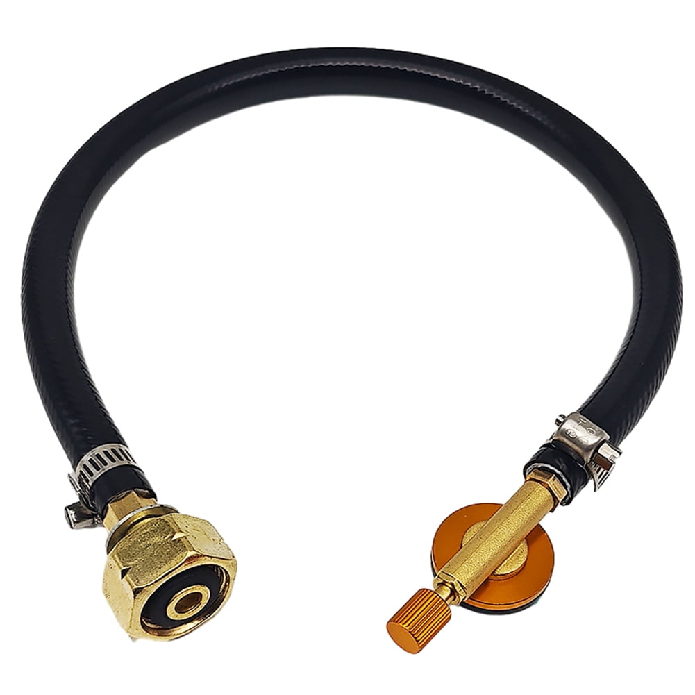 Niovtt Gas Flat Tank Coupler Adaptor with Valve Filling Tank Coupler ...