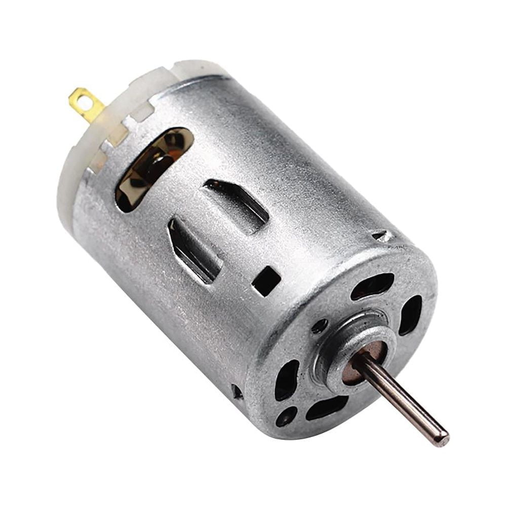 Niovtt RS-385 High Speed Micro DC Motor Brushed Metal Stainless Steel ...