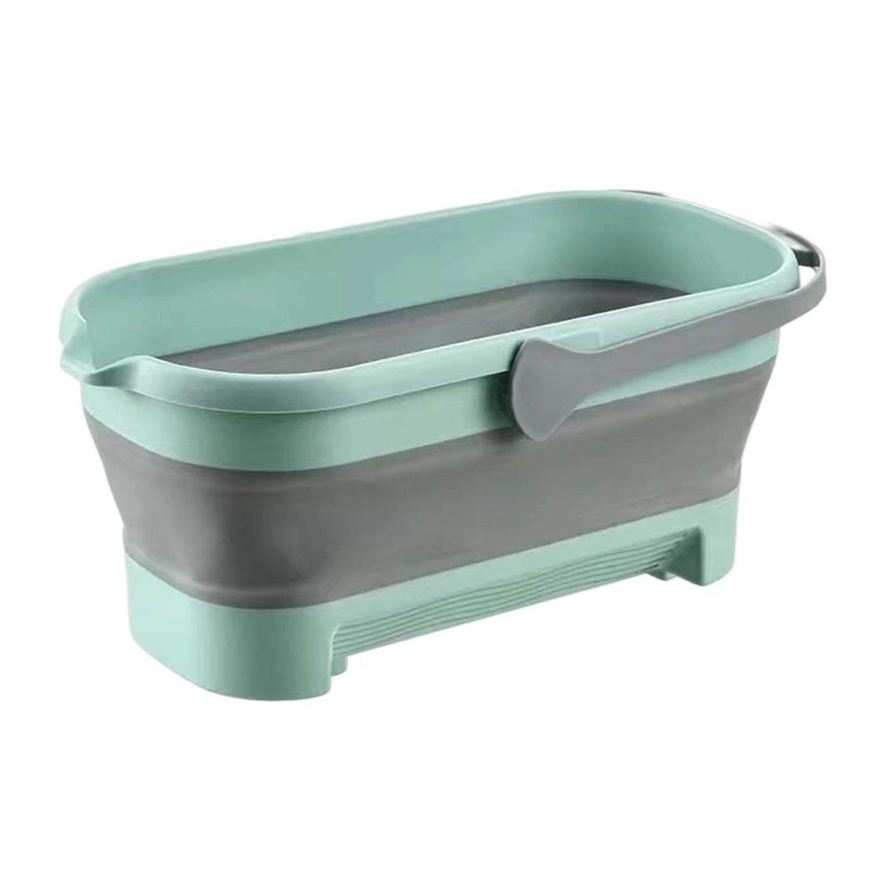 Niovtt Rectangular Mop Bucket Anti-Slip Washing Tub for Kitchen ...