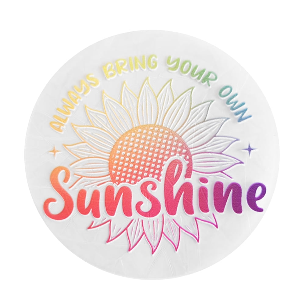 Niovtt Window Stickers Glue Free Static Film PVC Decorative Art Decal ...