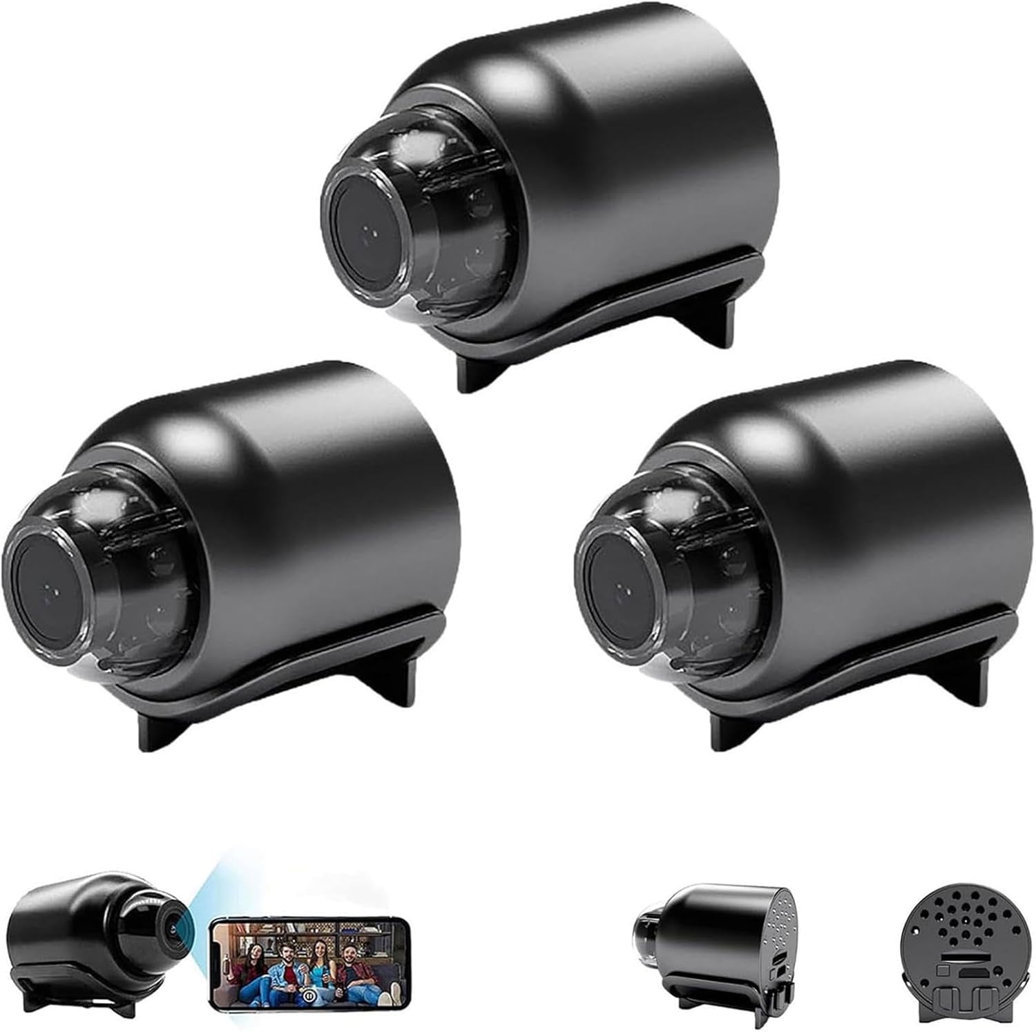 Niowatchted Camera, Mini 4g Wireless WiFi Camera 1080p HD 01, Topmartaz ...