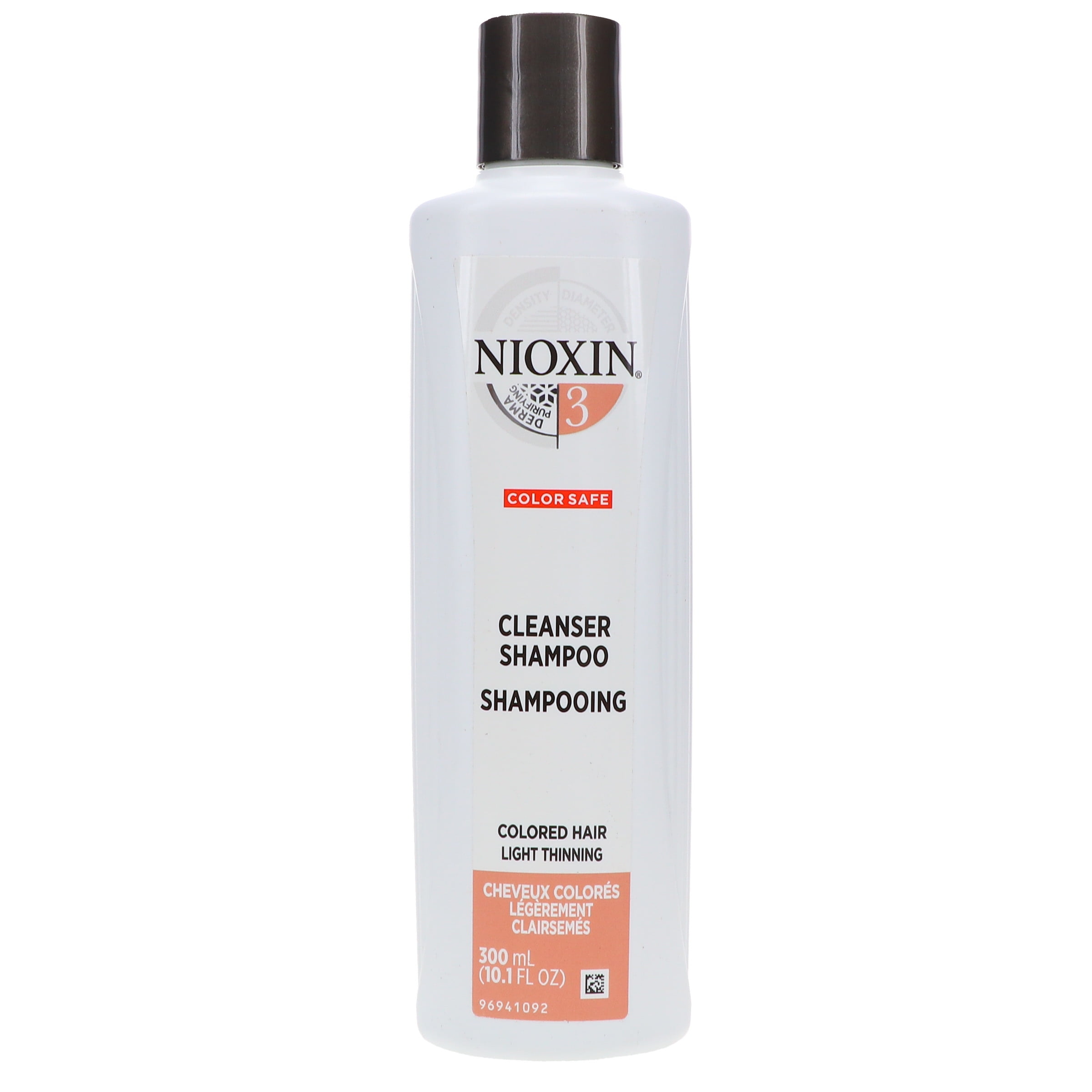 Nioxin System 3 Cleanser Shampoo for Thin, Colored Hair 10.1 oz ...