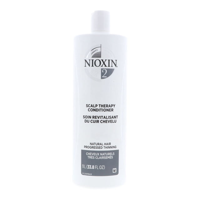 Nioxin Scalp Therapy Conditioner System 2 for Natural Thinning Hair, 33 ...