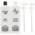 Nioxin System 1 Thickening Shampoo & Scalp Therapy Conditioner Set, 33. ...