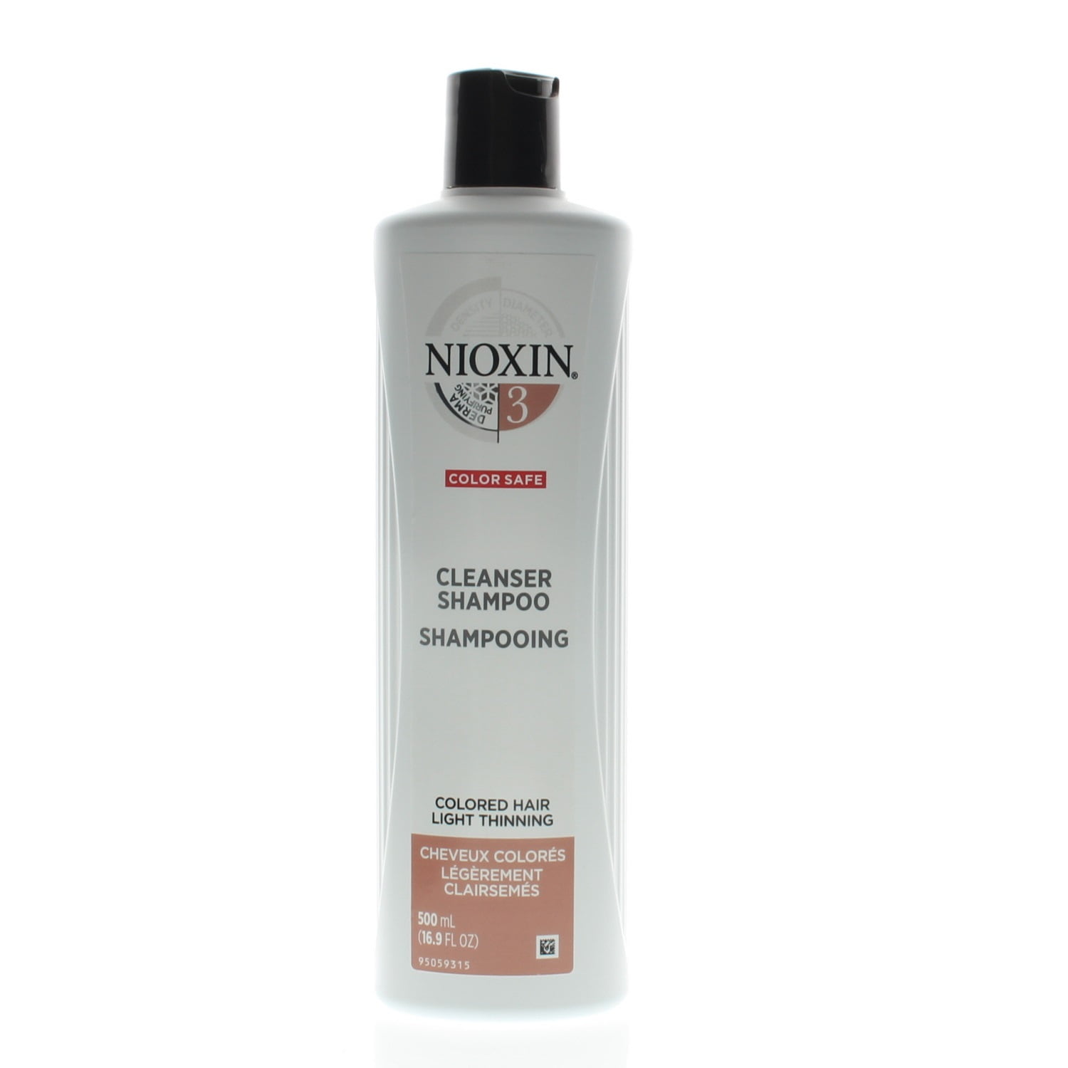 Nioxin System 3 Cleanser for Safe Treated Hair & Thinning Scalp ...