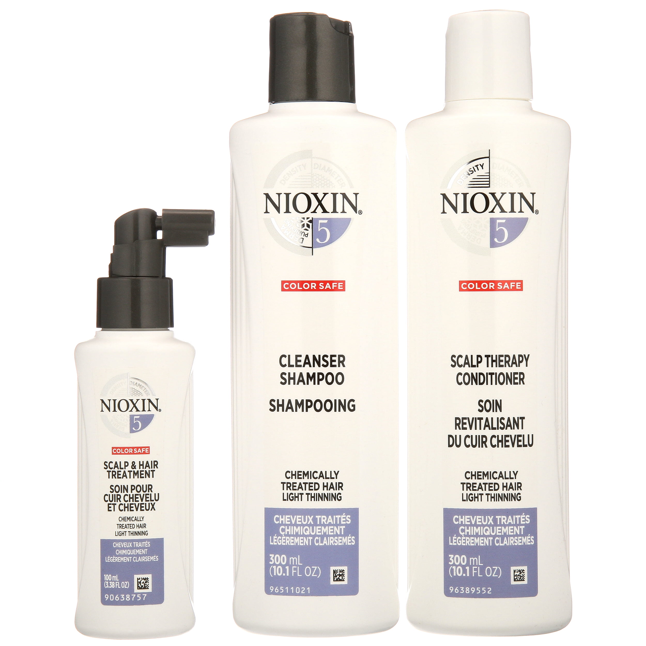 Nioxin System 5 Starter Kit for Chemically Treated, Thinning Hair ...
