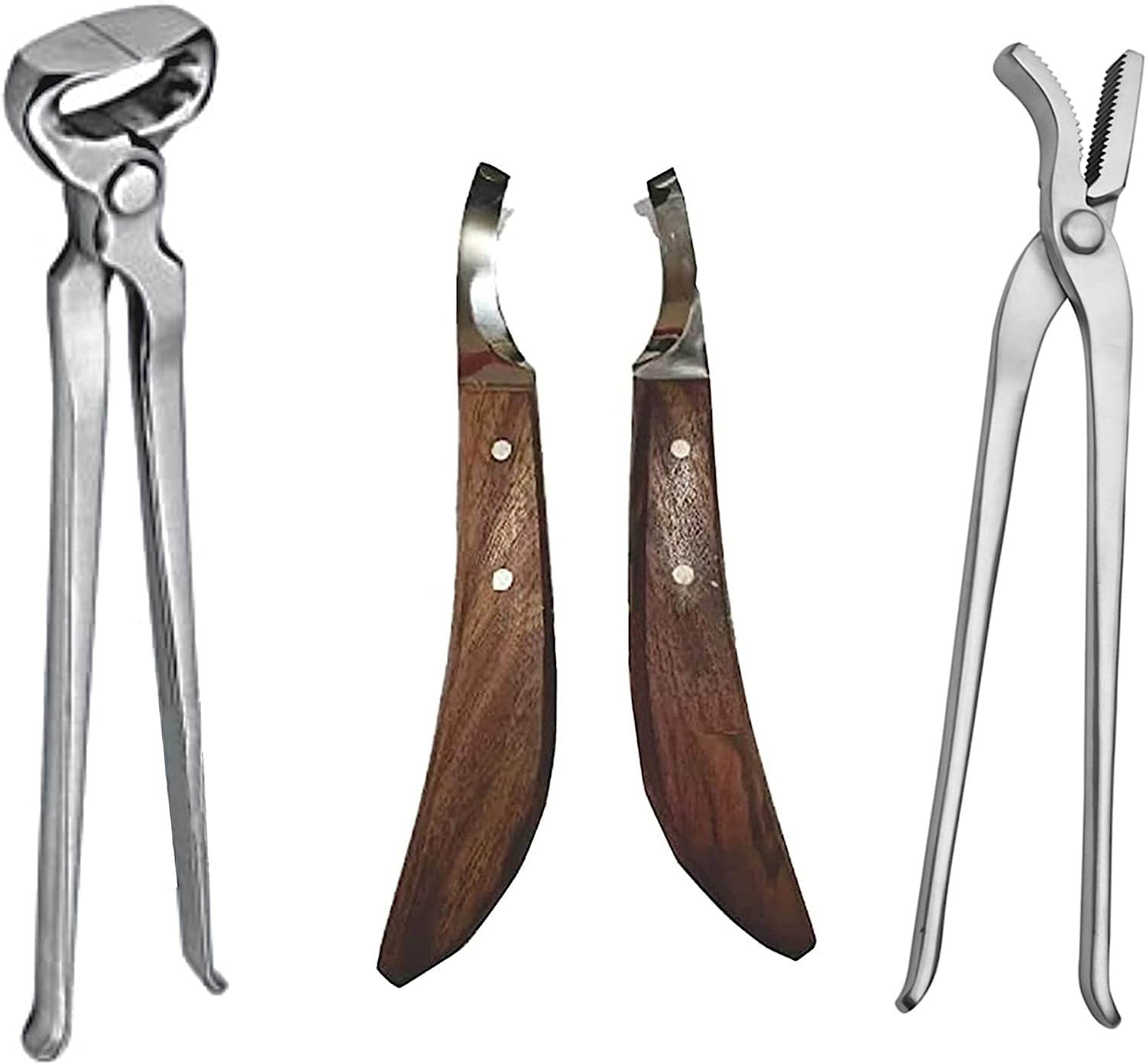 Nipper 12" & Farrier Clincher and de Knife Set - Walmart.com