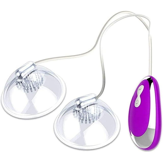 Nipple Breast Pump Vibrator Silicone Nipple Kneading Clamp Sucking