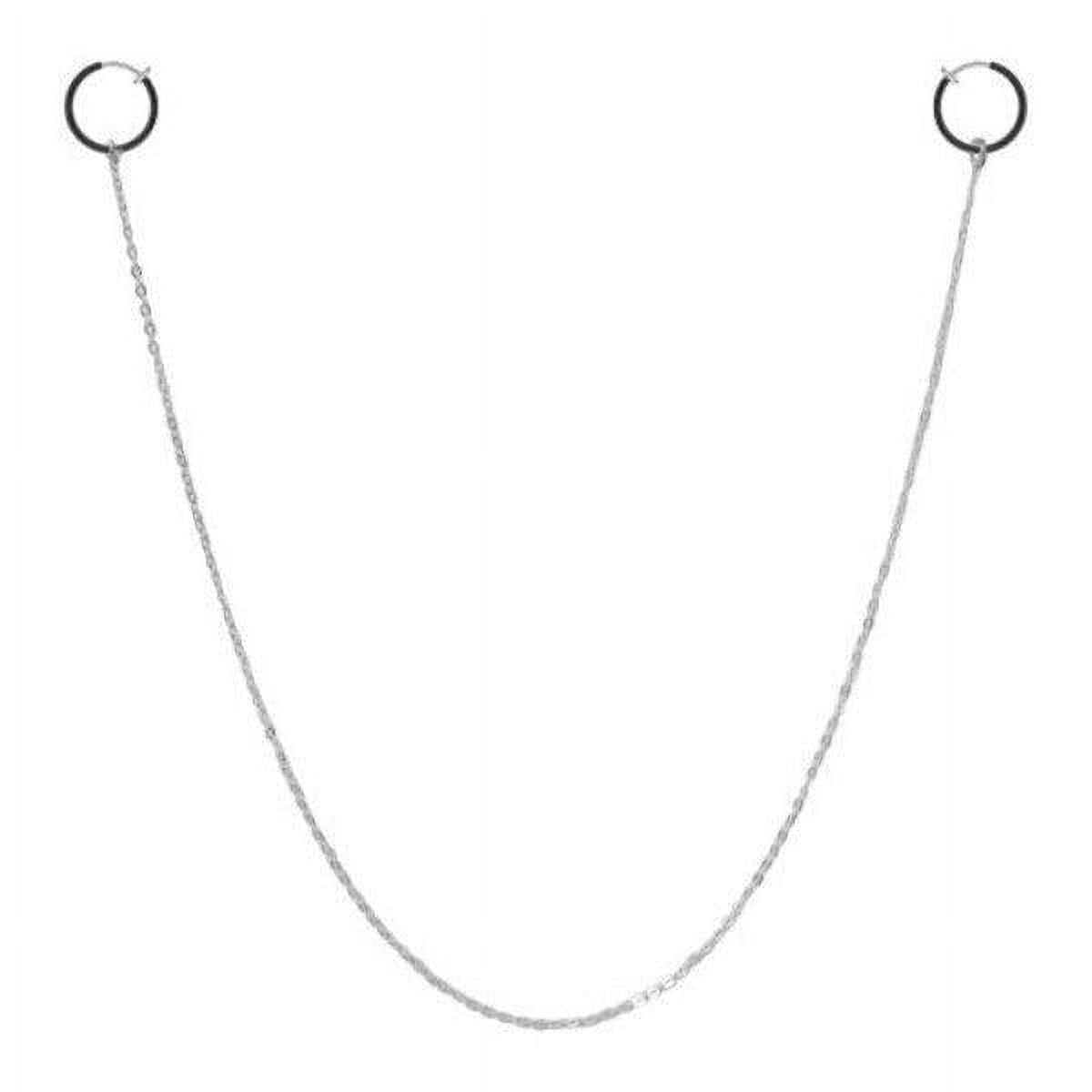 Nipple Chain With Black Non-Piercing Spring Hoop - Walmart.com