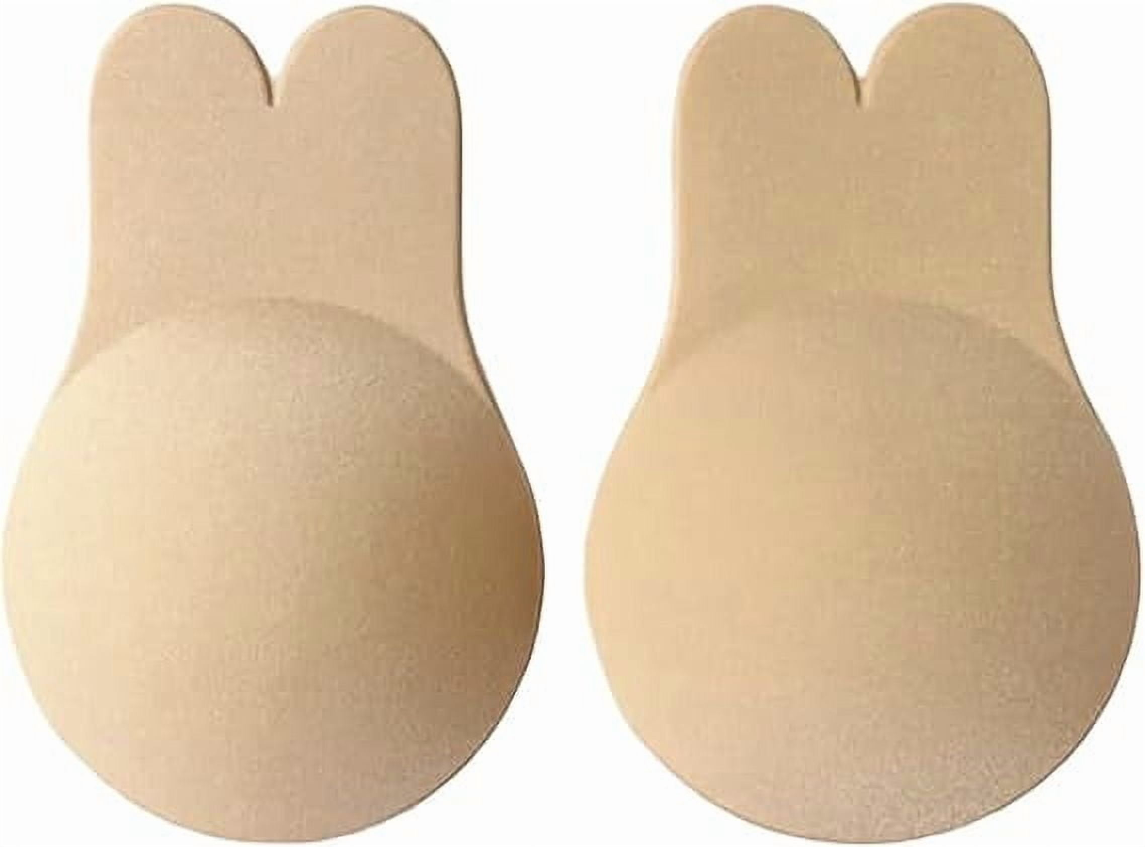 Nipple Covers Push Up Lift Support Reusable Silicone Breast Cup Bra ...
