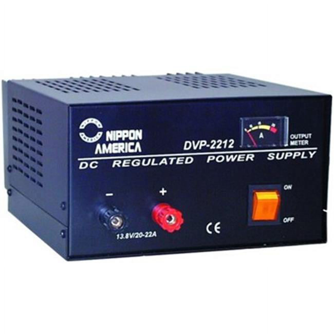 Nippon 22 Amp Power Supply - Fully Regulated Low Ripple Output Meter ...