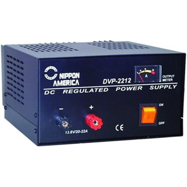 Nippon 22 Amp Power Supply - Fully Regulated Low Ripple Output Meter ...