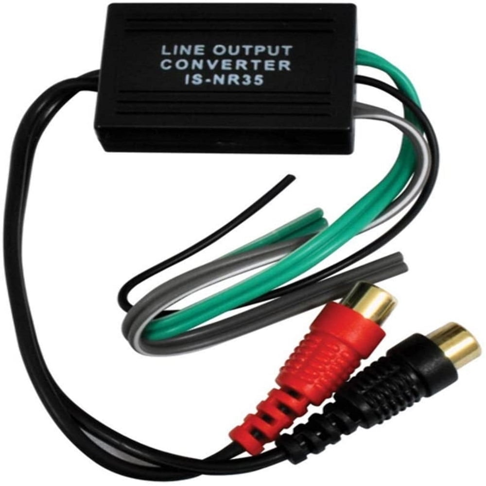 Nippon Hi/Low 2 Channel Speaker Wire Line Out Adapter Converter ...