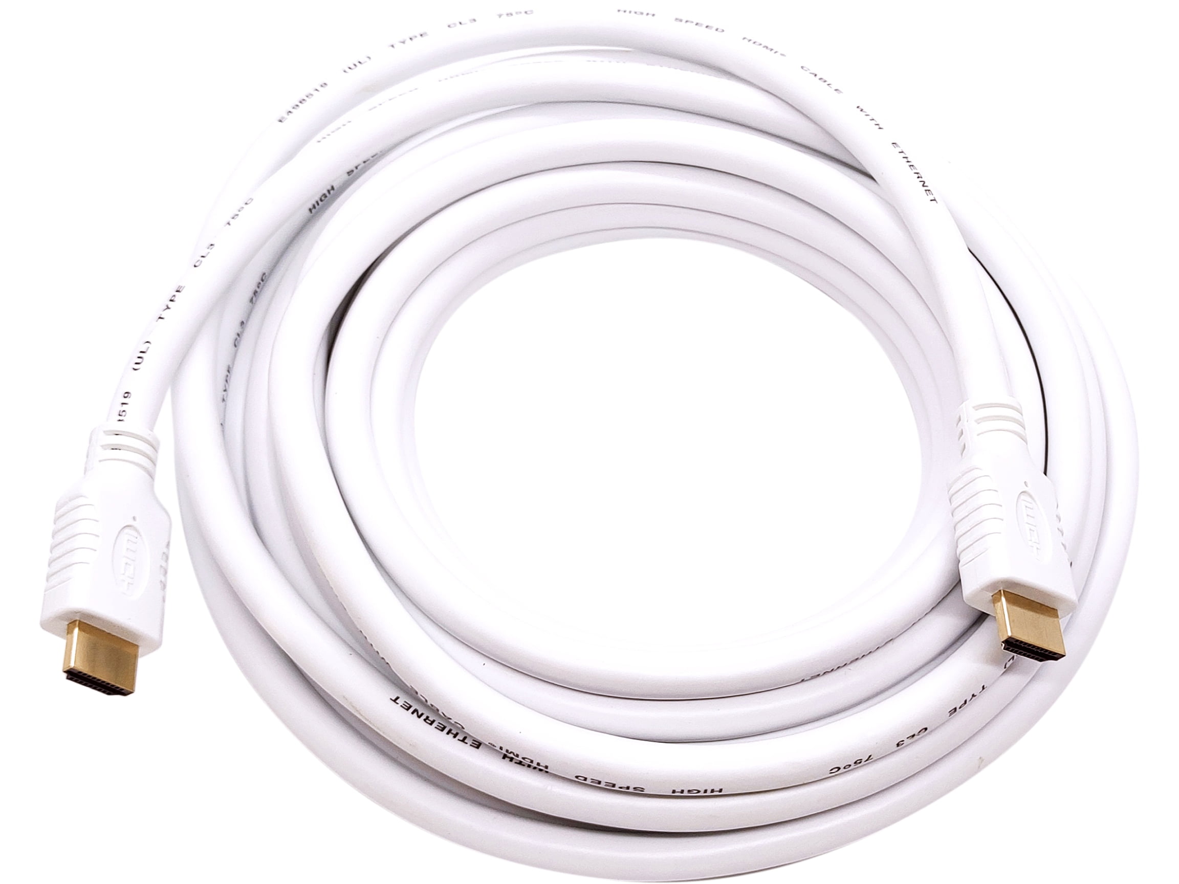 Nippon Labs 4K HDMI Cable 35ft. - HDMI 2.0 Cable (White) - Walmart.com