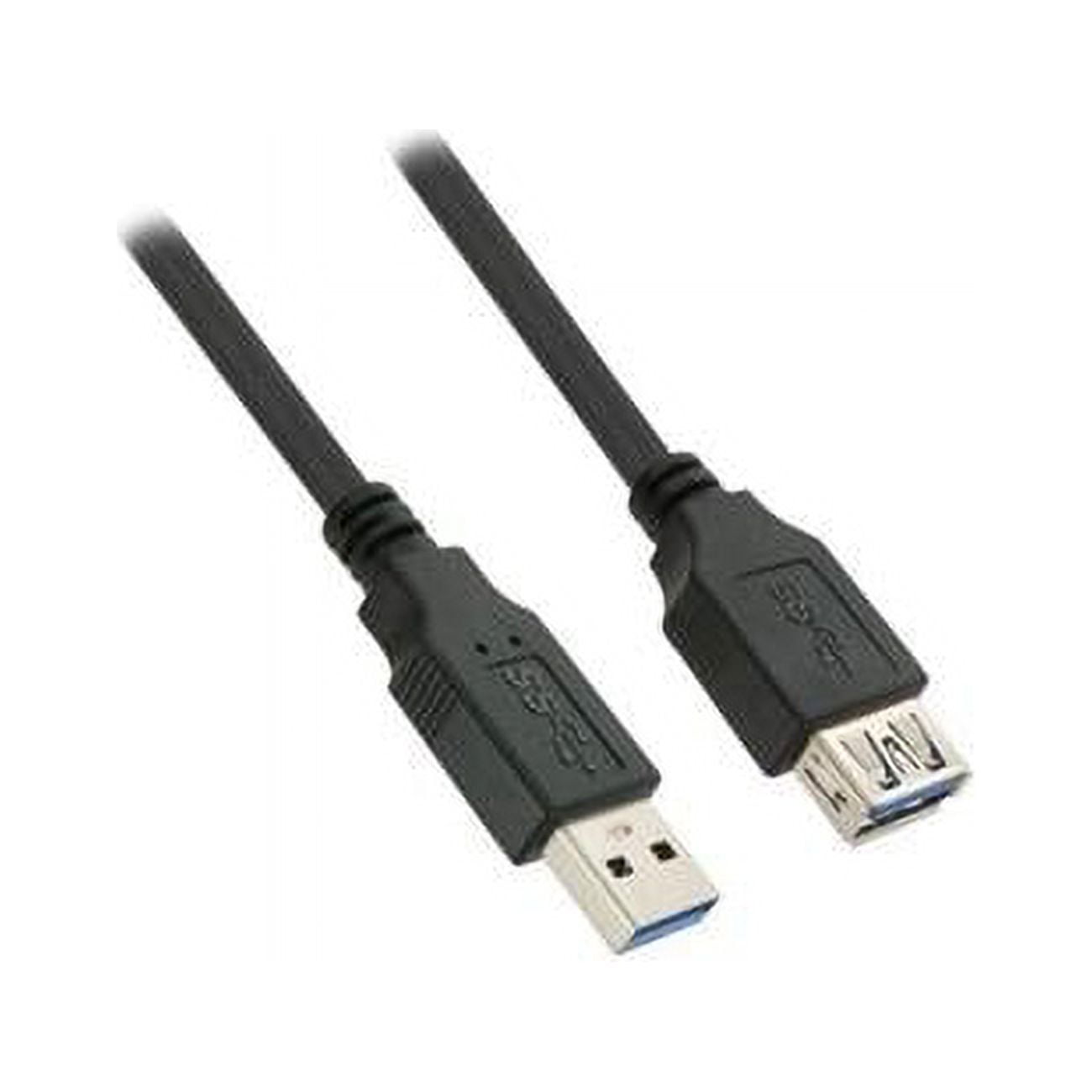 Nippon Labs 50USB3-AAF-15-BK Black USB 3.0 A Male to A Female Extension Cable - Walmart.com