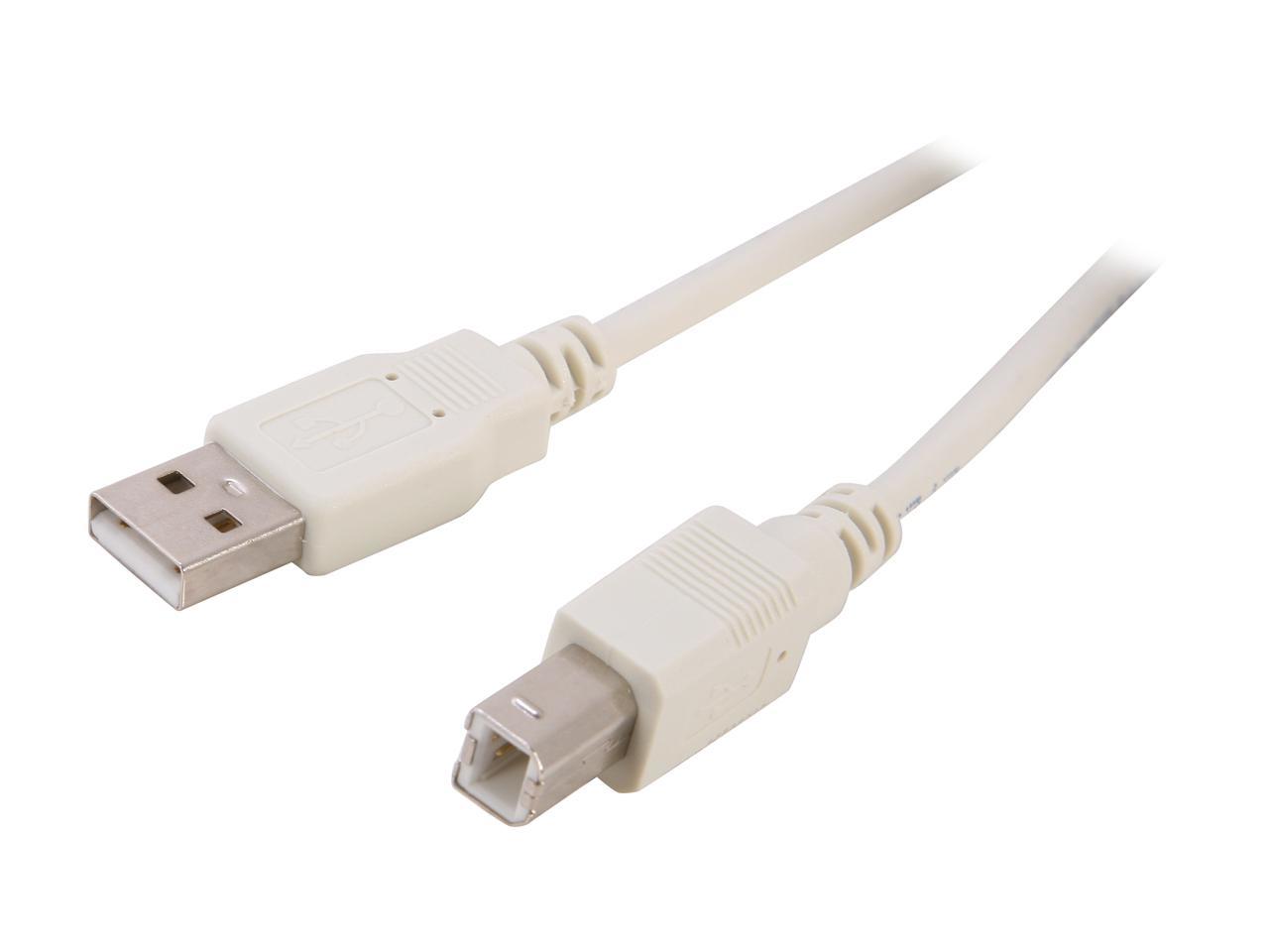 Nippon Labs 6 ft. USB cable A/male to B/male 6ft Model USB-6-AB 6 feet ...