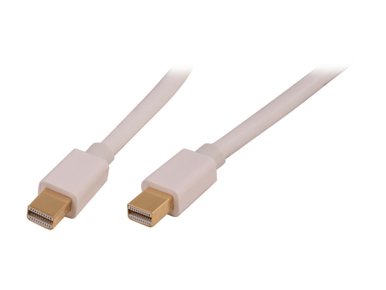 Nippon Labs MINIDP-6-MM 6 ft. Mini DP DisplayPort Male to Male Cable ...