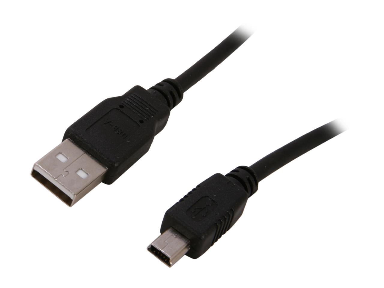 Nippon Labs MINIUSB-6 6 ft. USB 2.0 Type A Male to USB Type B Adapter ...