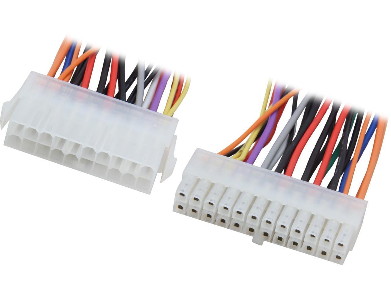 Nippon Labs POW-09206 6" ATX 24 Pin Male to 20 Pin Female Power Supply ...