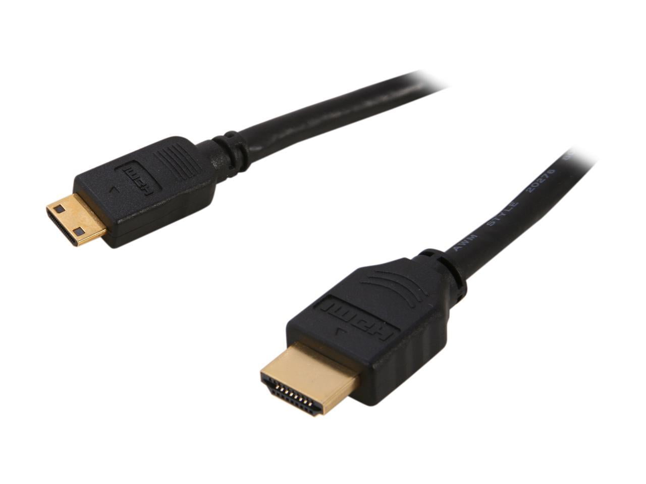 Nippon Labs Premium 3 ft. HDMI to mini HDMI cable with metal hood ...