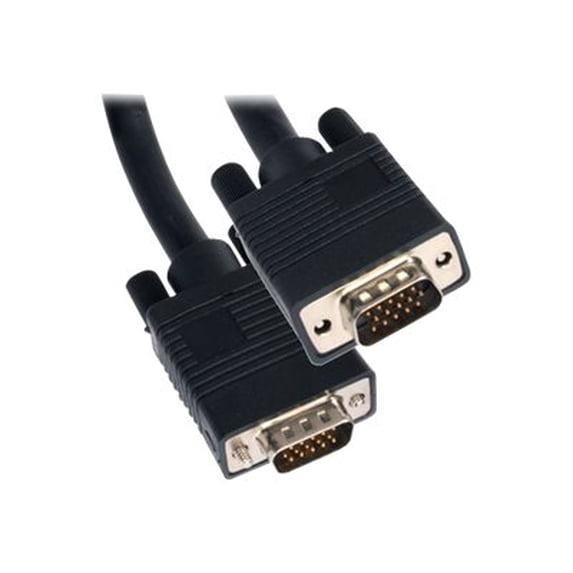 Nippon Labs Premium SVGA Video Cable 15 ft. Male to Male Coaxial SVGA ...