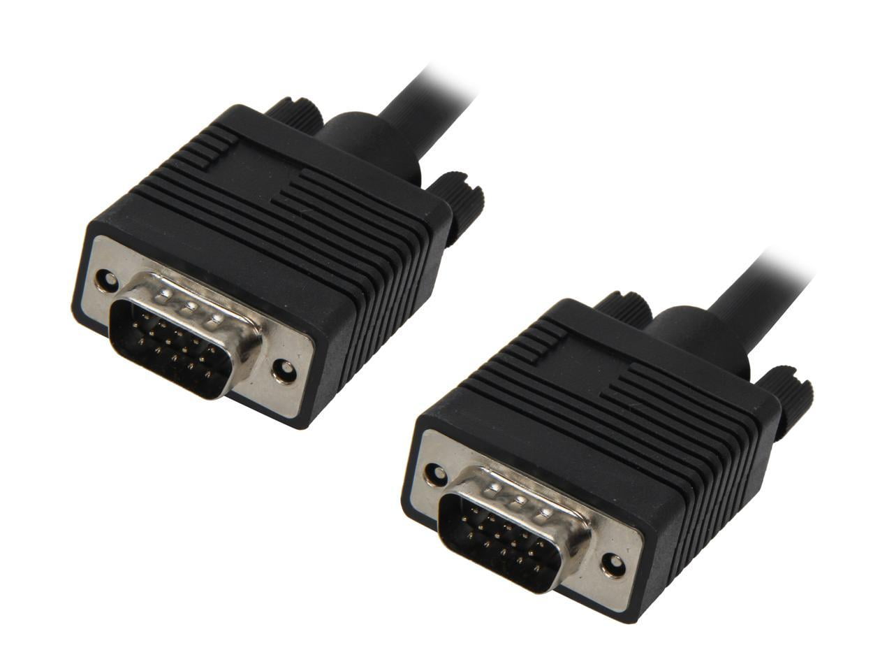 Nippon Labs Premium SVGA Video Cable 25 ft. Male to Male Coaxial SVGA cable 25ft Model SVGA-25 ...